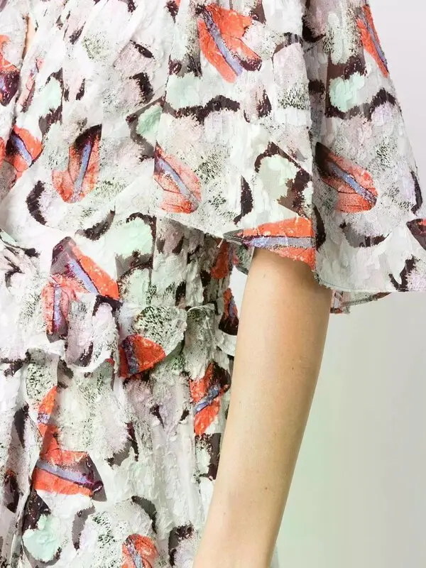 IRO PARIS Carlina Ruffled Dress