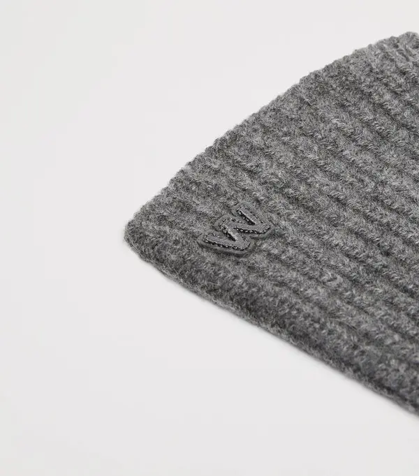 Max Mara Cashmere Logo Gloves