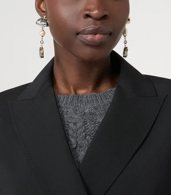 Max Mara Charm Drop Earrings