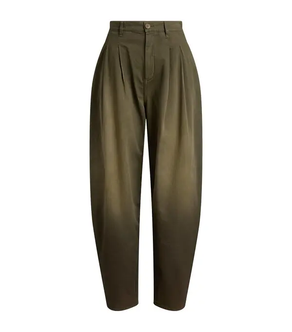 Ralph Lauren Denim Ellen Barrel Chinos - Gold