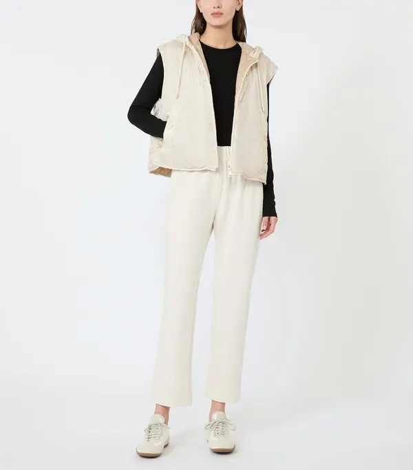 Max Mara Reversible Hooded Puffer Gilet
