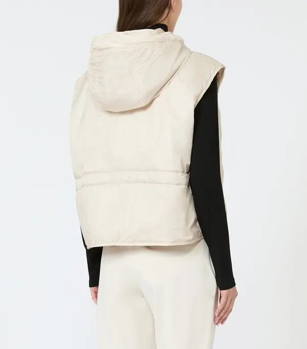 Max Mara Reversible Hooded Puffer Gilet