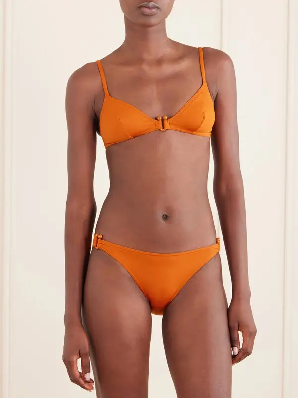 ERES Stylish Embellished Triangle Bikini Top