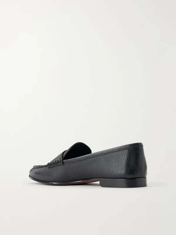 Polo Ralph Lauren Pebble-grain Leather Loafers