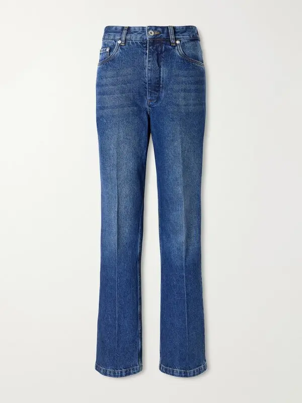 Studio Nicholson Barra Mid-rise Straight-leg Jeans