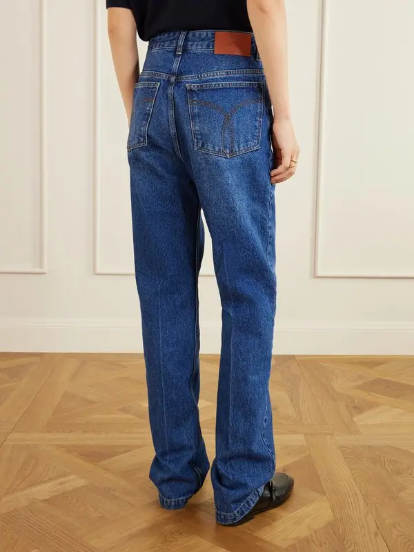 Studio Nicholson Barra Mid-rise Straight-leg Jeans