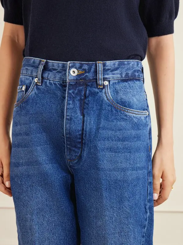 Studio Nicholson Barra Mid-rise Straight-leg Jeans