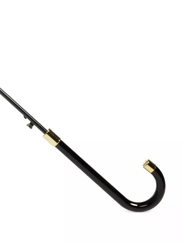 Moschino Logo-print Curved-handle Umbrella
