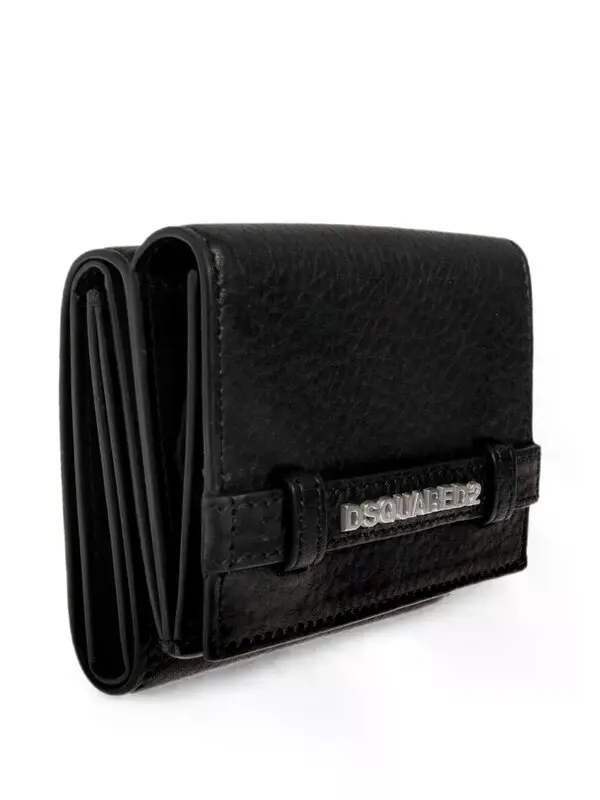 Dsquared2 Logo-plaque Leather Wallet