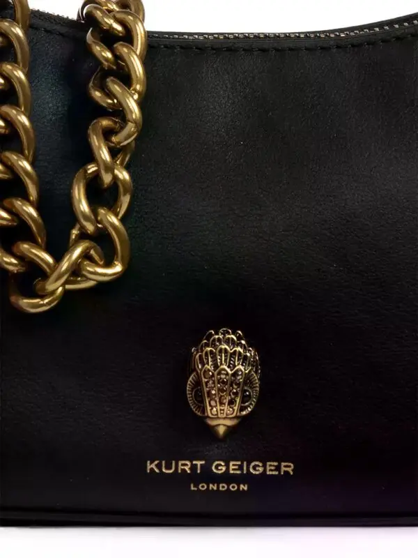 Kurt Geiger Sloane Leather Shoulder Bag - Black