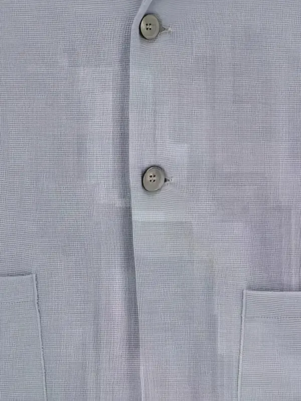 Isaia Single-breasted Patch-pocket Blazer