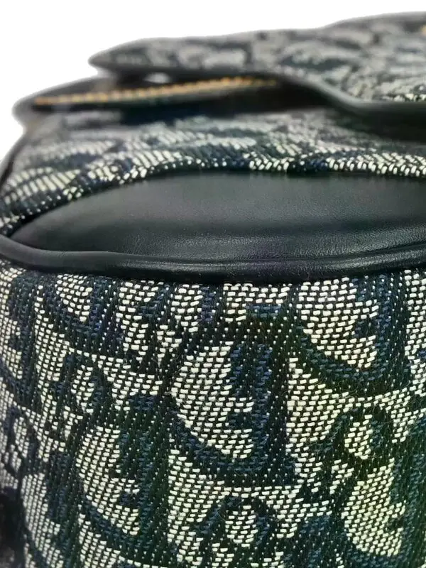Dior 2002 Double Saddle Trotter Tote Bag