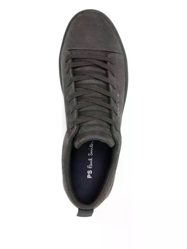 Paul Smith Lee Nubuck Lace-up Sneakers - Grey