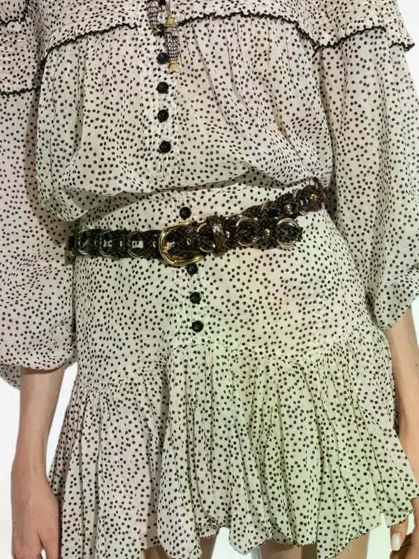 Isabel Marant Étoile Bali Braided Leather Belt