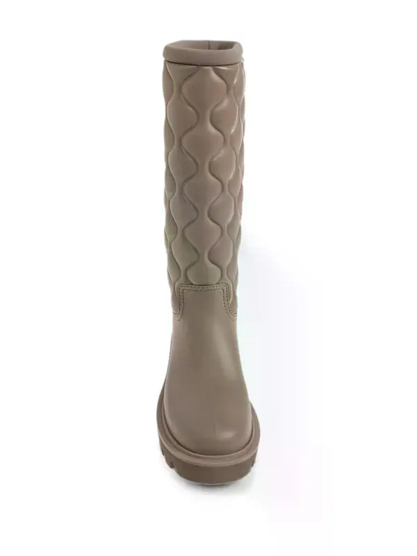 Moncler Kickstream Quilted Wellington Boots