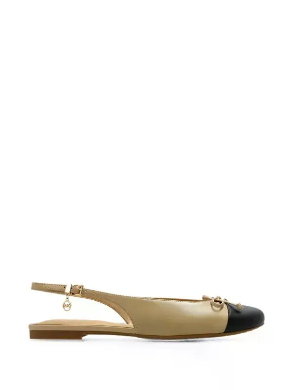 Michael Kors Piper Slingback Ballet Flats - Neutrals