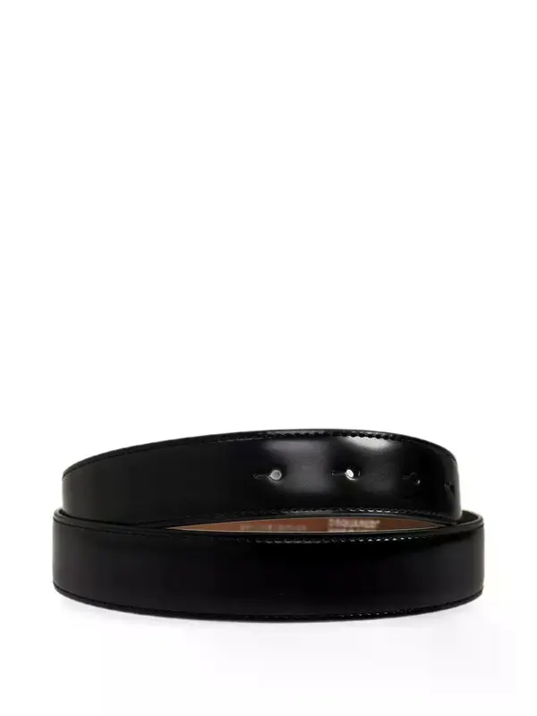 Dsquared2 Logo-plaque Leather Belt