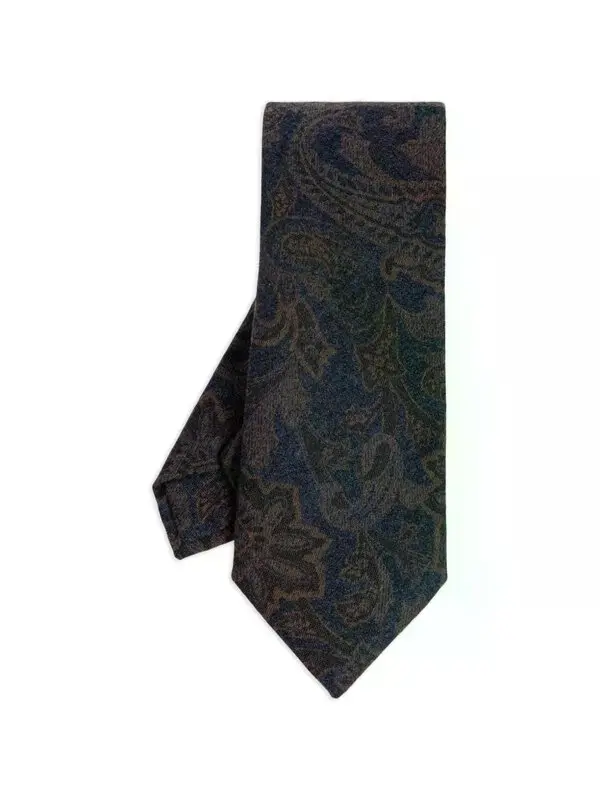 Etro Paisley-patterned Silk Tie