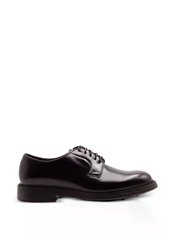 DOUCAL'S Leather Derby Shoes - Red