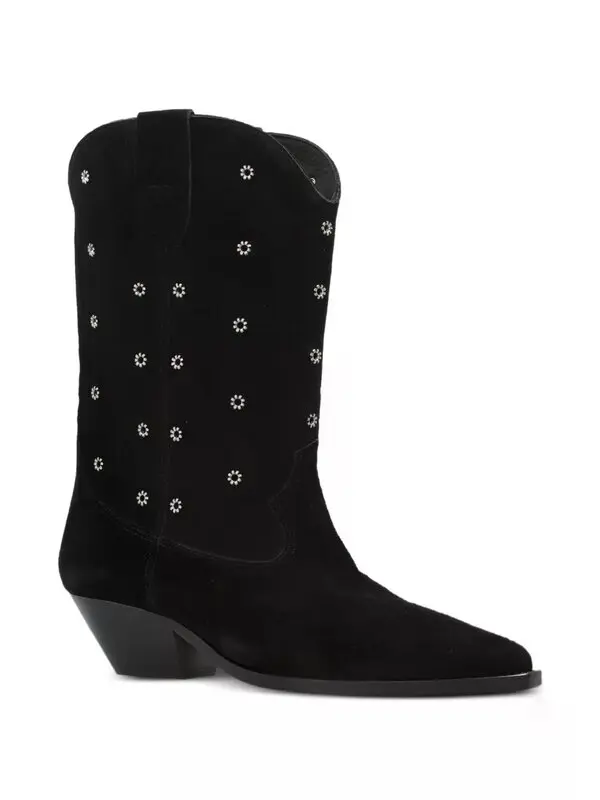 Isabel Marant Étoile Duerto Crystal-embellished Ankle Boots