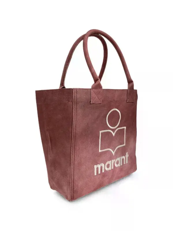 Isabel Marant Étoile Small Yenky Logo-embroidered Tote Bag - Red
