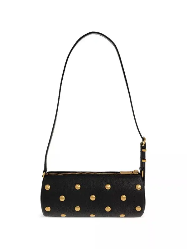 Michael Kors Small Izzy Studded Shoulder Bag - Black