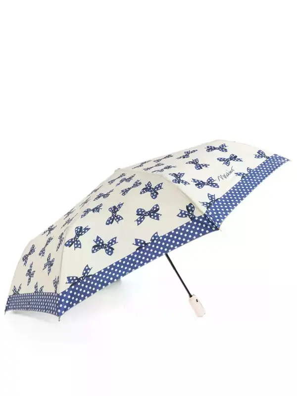 Moschino Bow-print Folding Umbrella