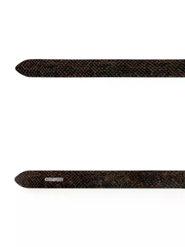 Isabel Marant Étoile Lecce Snakeskin-effect Belt