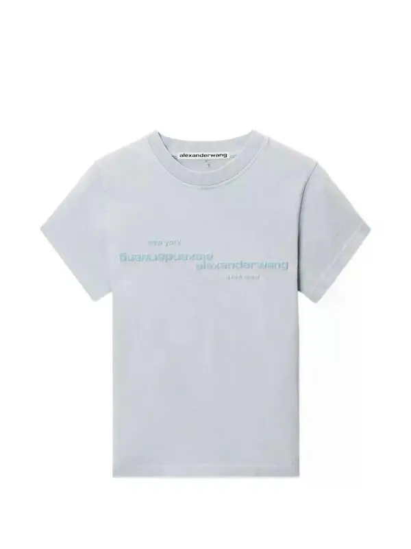 Alexander Wang Mirrored Logo T-shirt