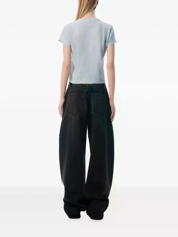 Alexander Wang Mirrored Logo T-shirt