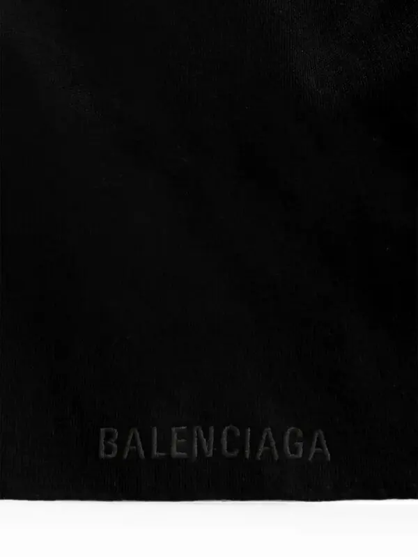 Balenciaga Techwear Logo-print Wool Balaclava
