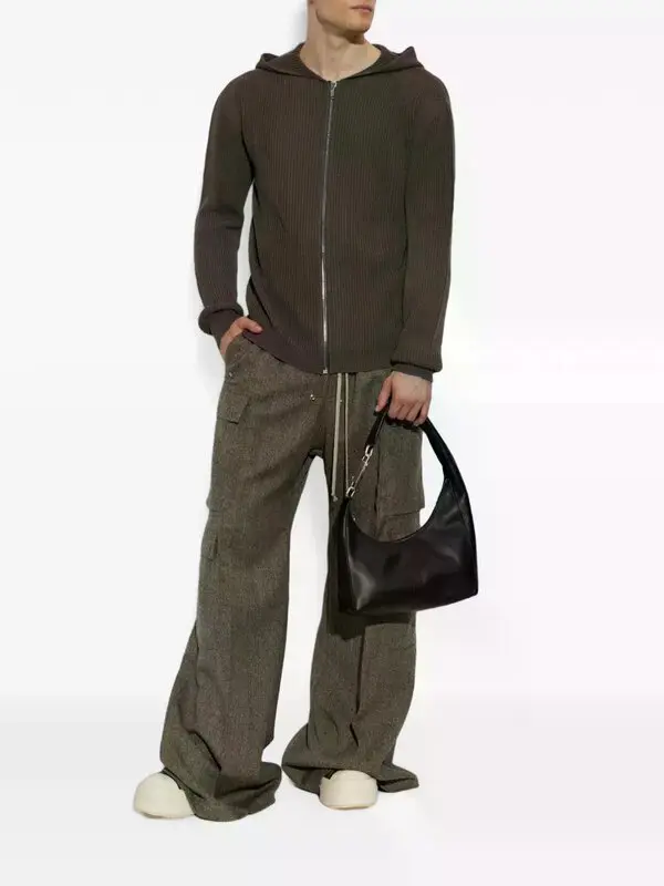 Rick Owens Low Sneaks Leather Sneakers - Brown