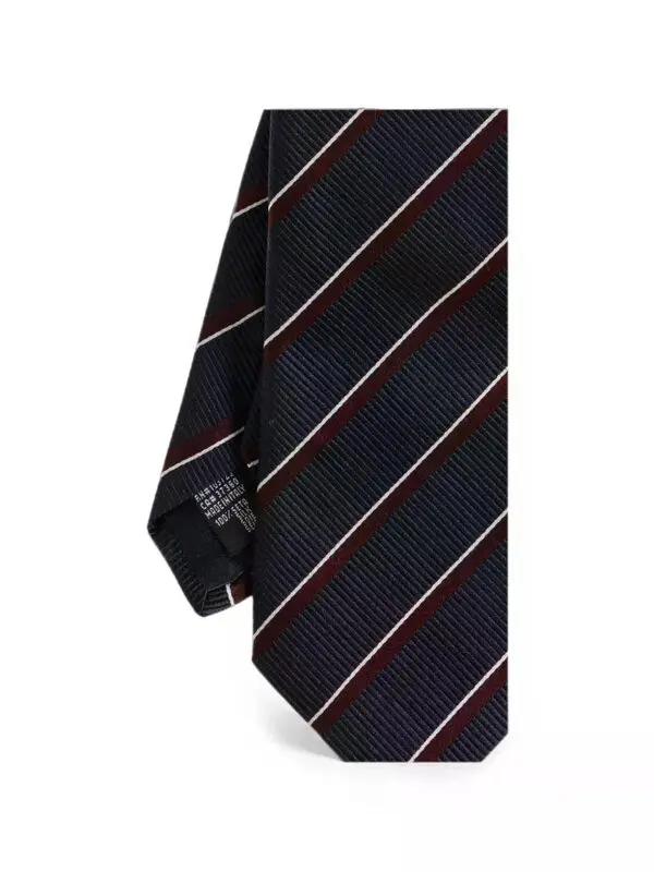 Giorgio Armani Silk Striped Tie