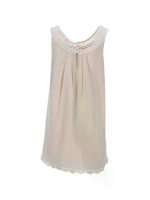 TEMPERLEY LONDON Swiss Dot Lace-strap Dress