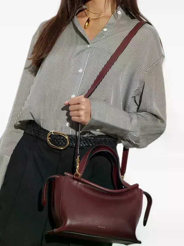 WANDLER Ida Leather Tote Bag