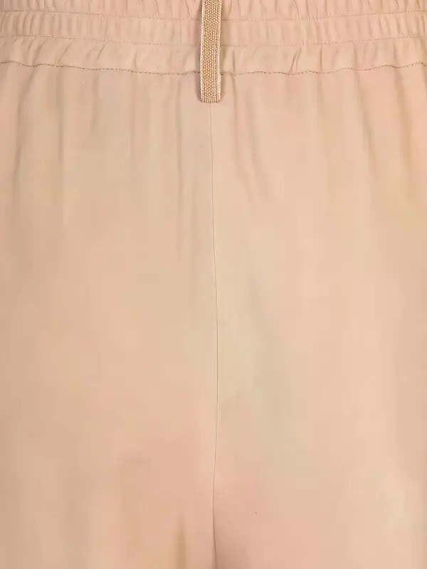 Fabiana Filippi Seam-detail Elasticated-waist Trousers - Neutrals