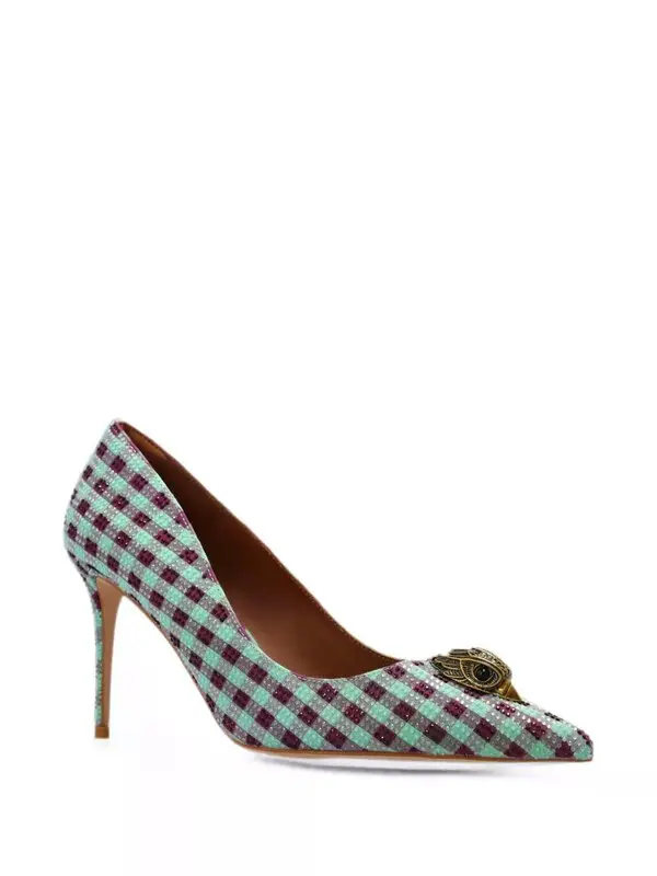 Kurt Geiger Belgravia Eagle Crystal-embellished Pumps