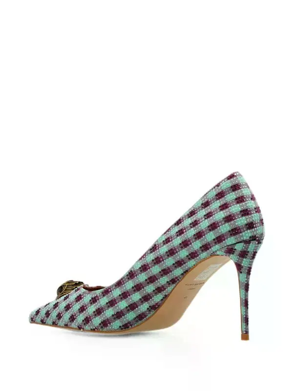 Kurt Geiger Belgravia Eagle Crystal-embellished Pumps