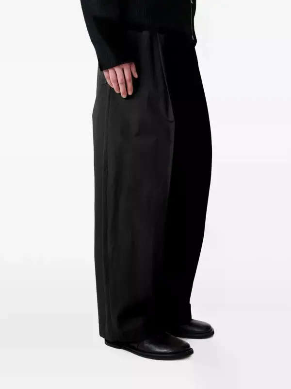 Studio Nicholson Shire Pleated Cotton Trousers