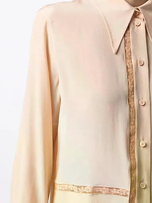 Chloé Lace Trim Shirt