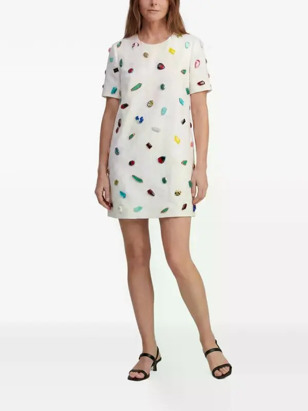 Stella McCartney Crystal-embellishment Mini Dress
