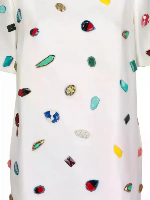 Stella McCartney Crystal-embellishment Mini Dress