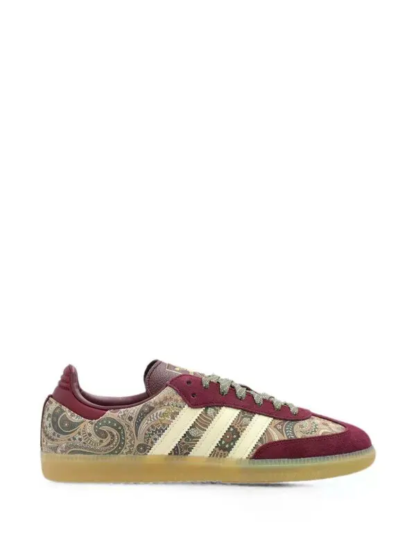 Adidas Samba Og Paisley-print Sneakers - Red