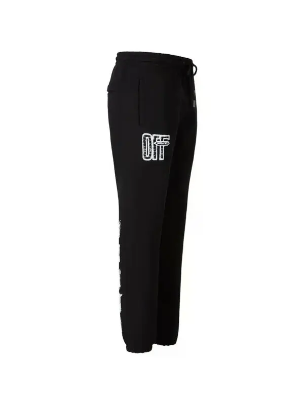 Off-White Motion Arrow Cuffed Logo-print Track Pants