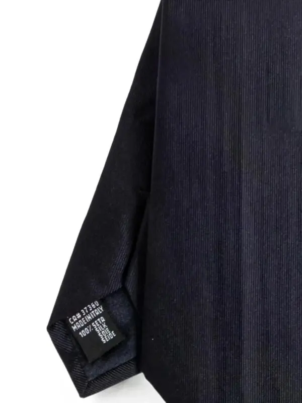 Giorgio Armani Logo-embroidered Tie