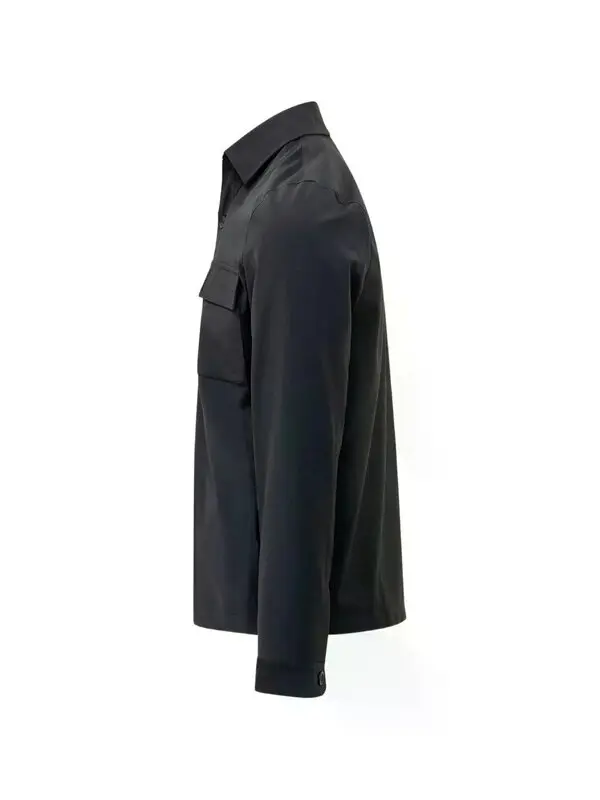 HOSIO Flap-pocket Shirt Jacket