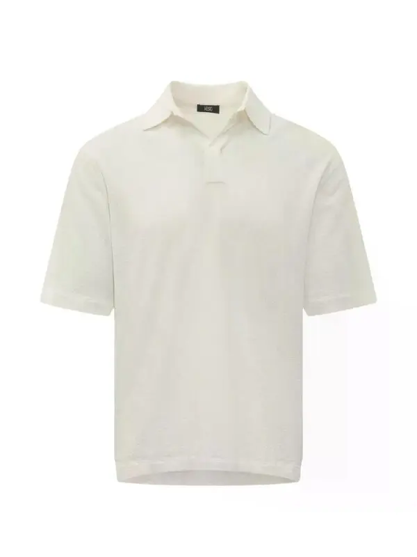 HOSIO Terry-cloth Polo Shirt