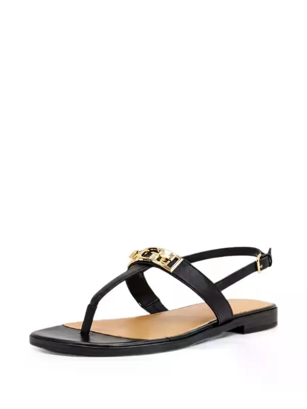 Guess Ramiry Leather Sandals - Black
