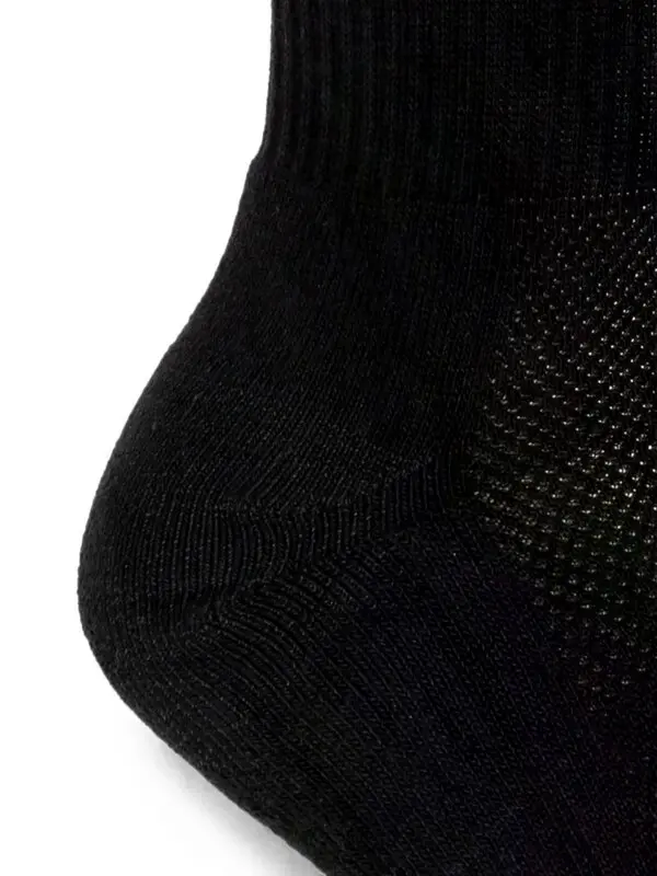 Nike Logo-patch Ribbed-knit Socks