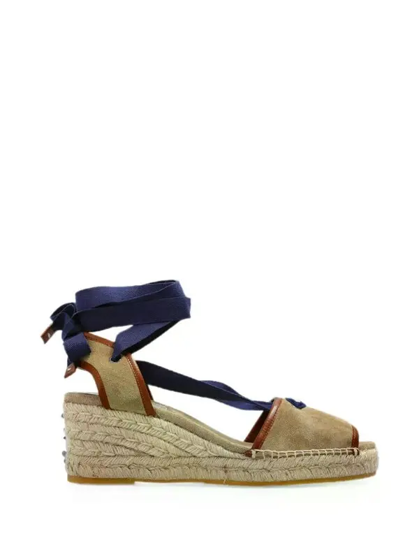Versace Lola Wedge Sandals